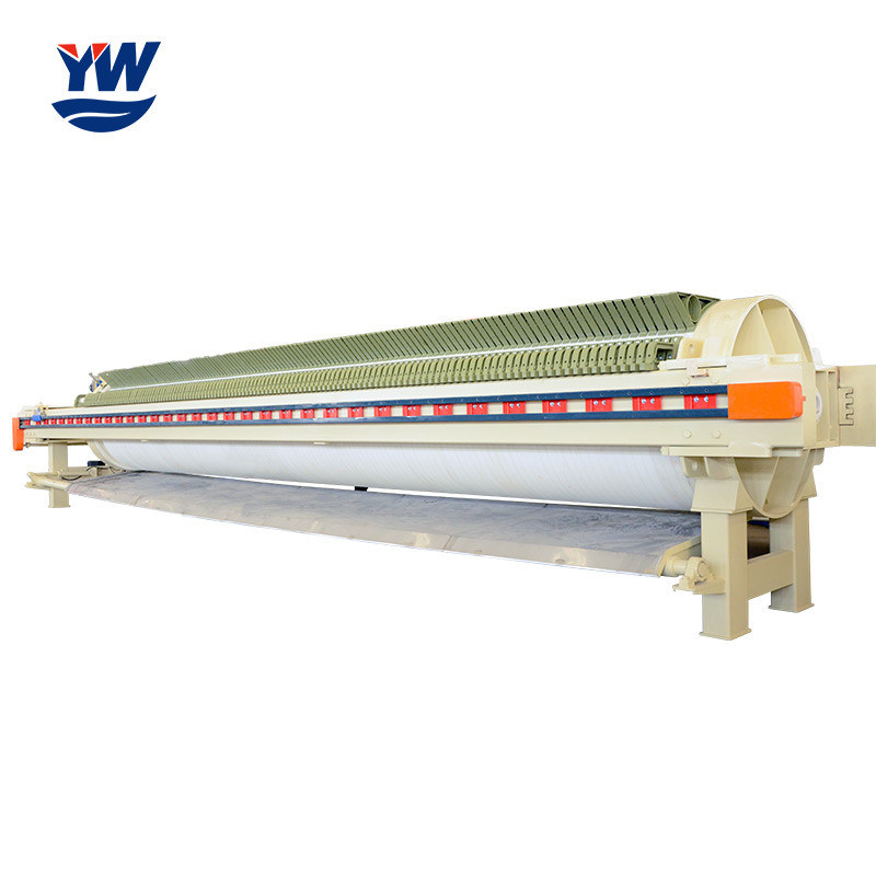 Automatic Plate Pulling High Pressure Round Plate Filter Press For Clay ...