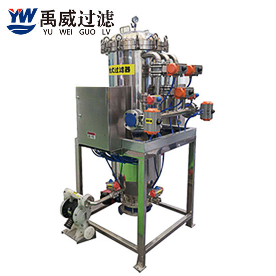 industrial candle filter Automatic Fully Housing Controlled By PLC Auto ...