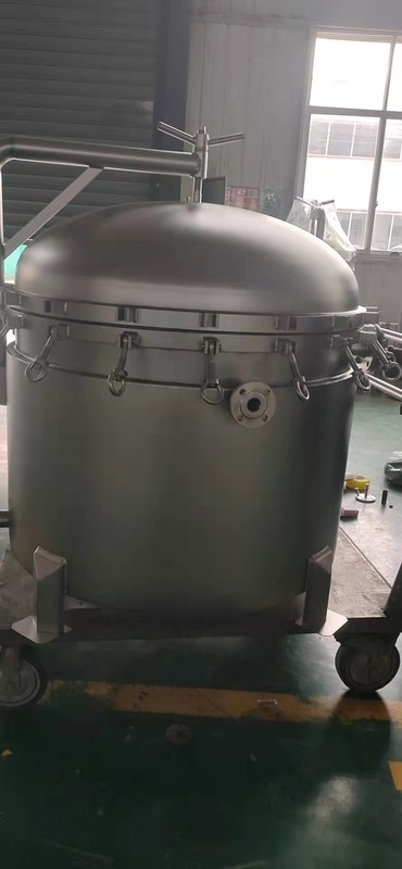High Temperature Stainless Steel Cartridge Filter Housing For Wine ...